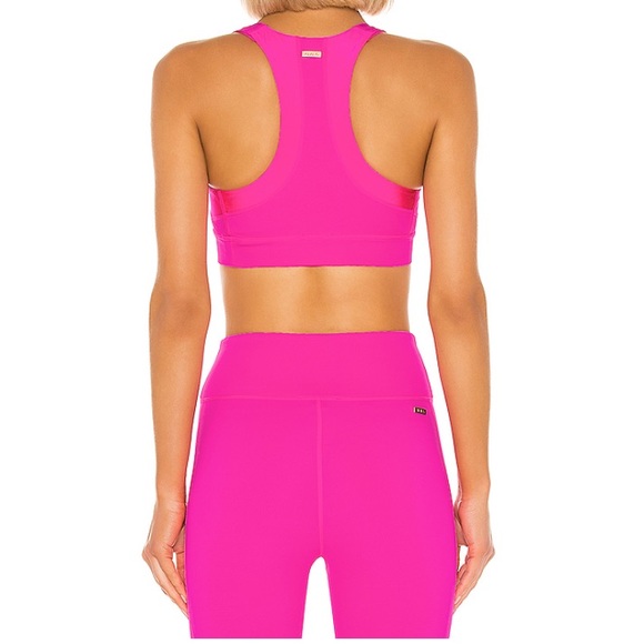 Tops | Alala Hot Pink Vamp Crop Top And Leggings | Poshmark